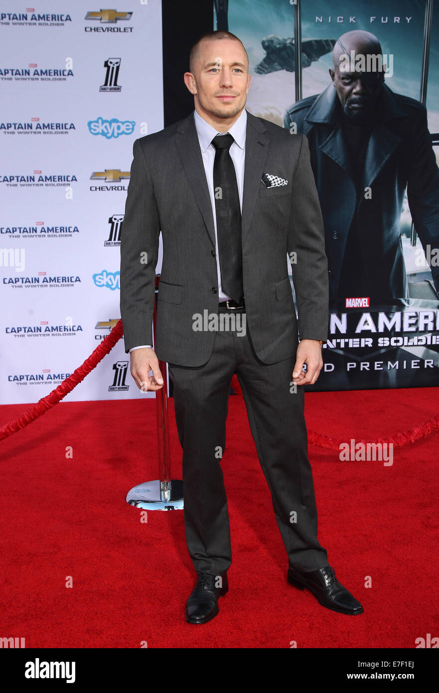 Captain America: The Winter Soldier - Los Angeles Premiere At El ...