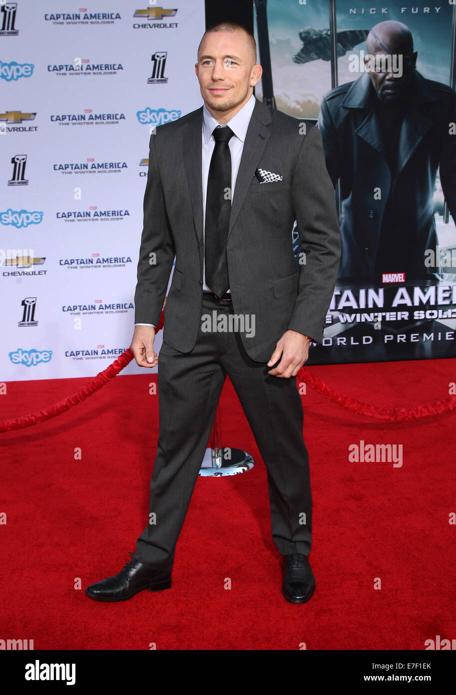 Captain America: The Winter Soldier - Los Angeles Premiere At El ...