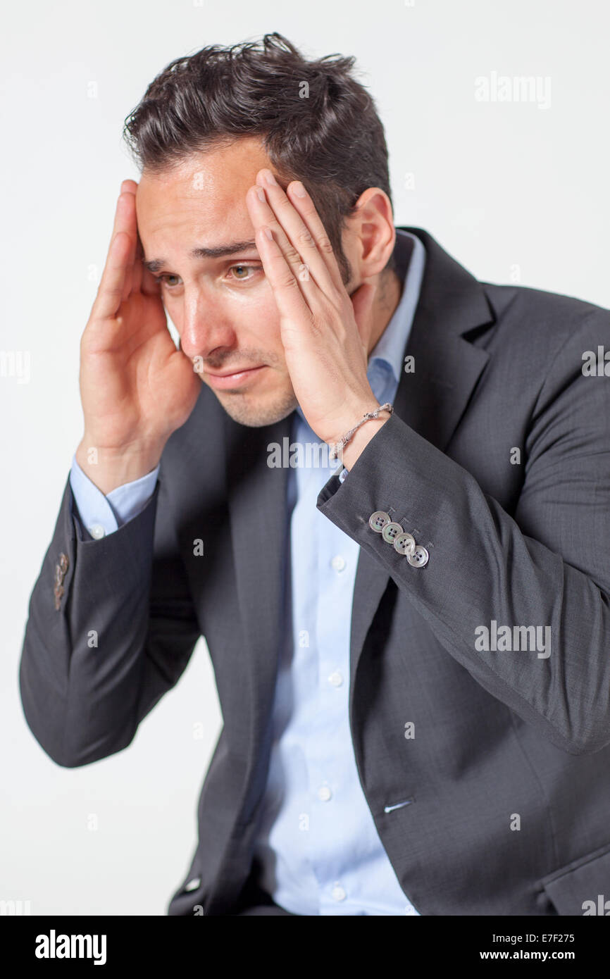 Despair expressing hi-res stock photography and images - Alamy
