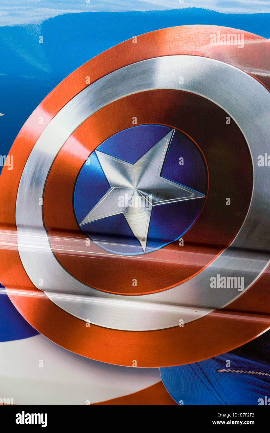 Captain America Comic High Resolution Stock Photography and Images - Alamy
