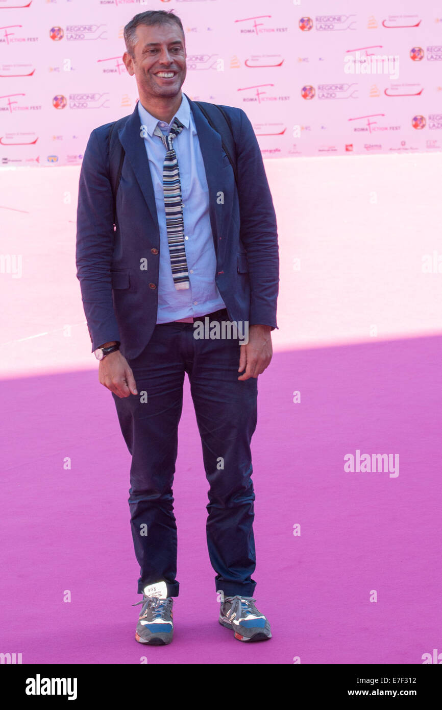 Rome, Italy. 15th Sept, 2014. Ivan Cotroneo on the Pink Carpet. He was ...
