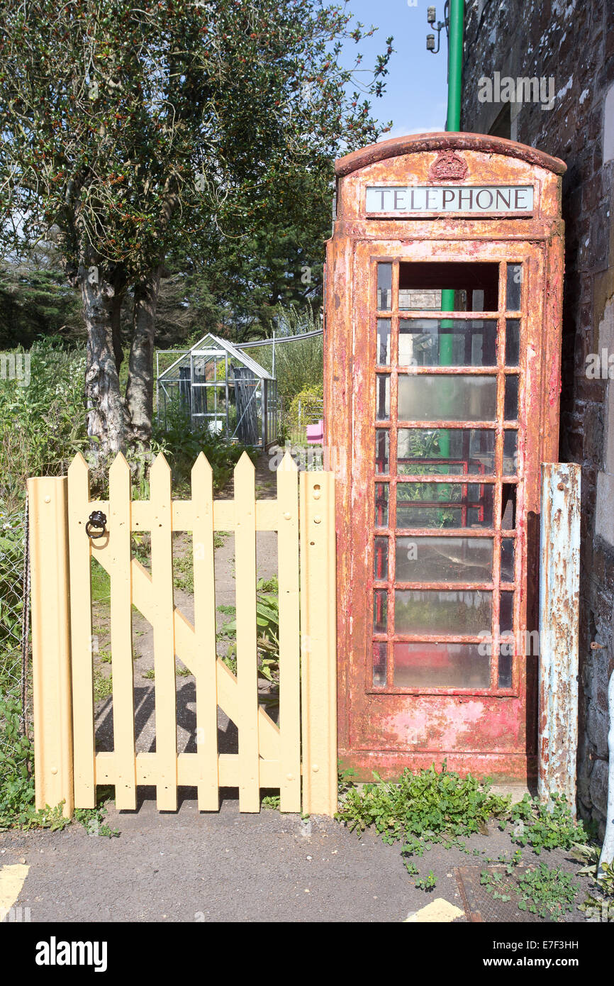 Umberleigh Railway Station Devon England Stock Photo - Alamy
