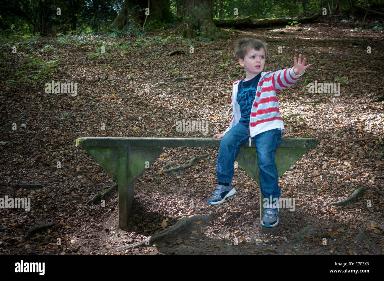 Boy waving hi-res stock photography and images - Alamy