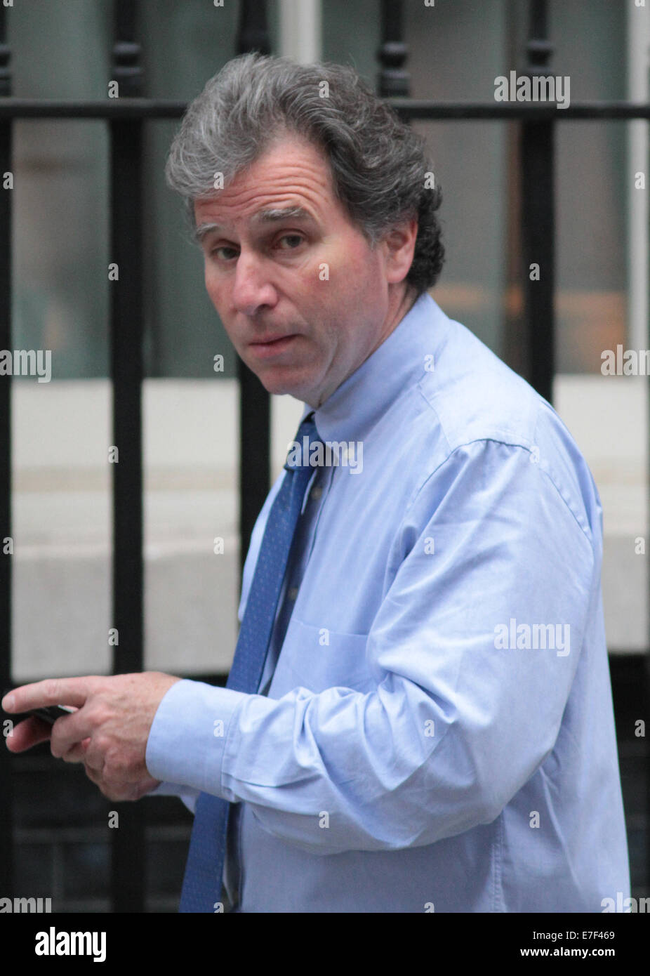 London, UK, 16th September 2014: Oliver Letwin seen in Downing street ...