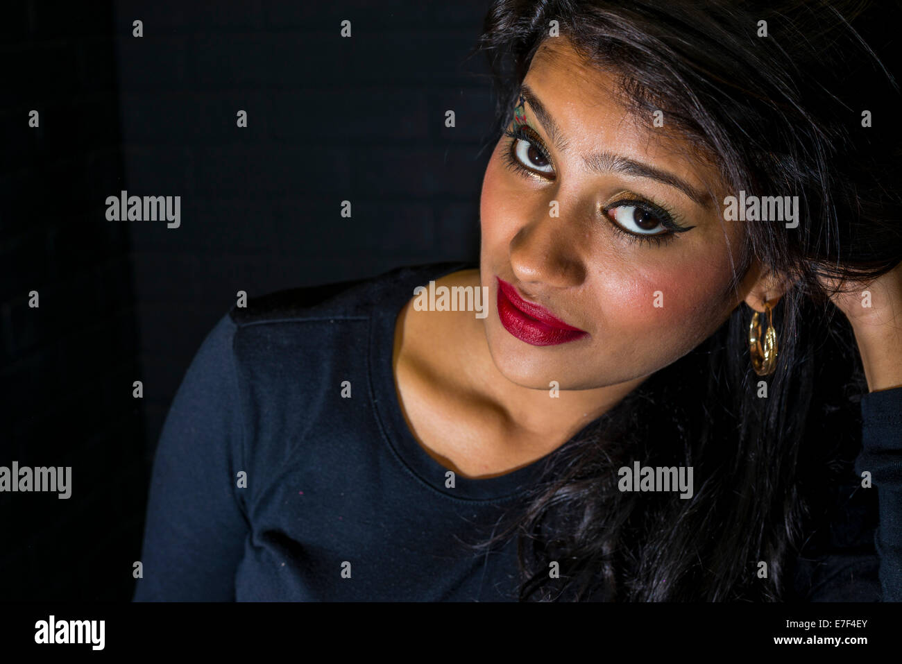 Young woman, portrait, Mumbai, Maharashtra, India Stock Photo - Alamy