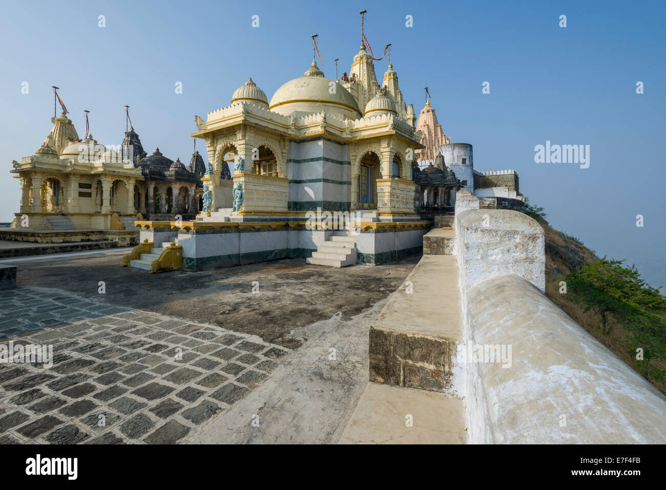 Palitana temples, Mount Shatrunjaya, Palitana, Gujarat, India Stock ...