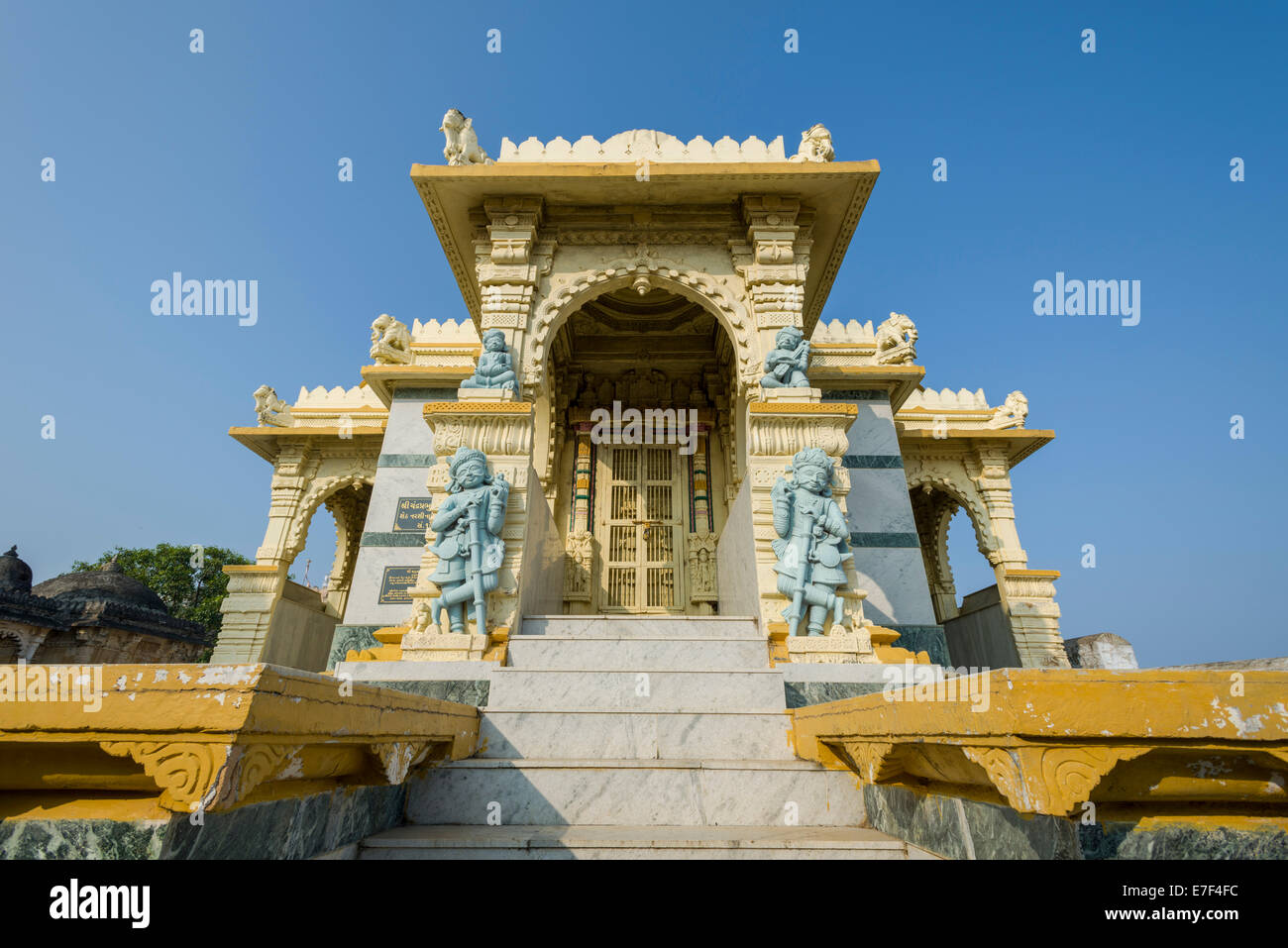 Palitana temples, Mount Shatrunjaya, Palitana, Gujarat, India Stock ...