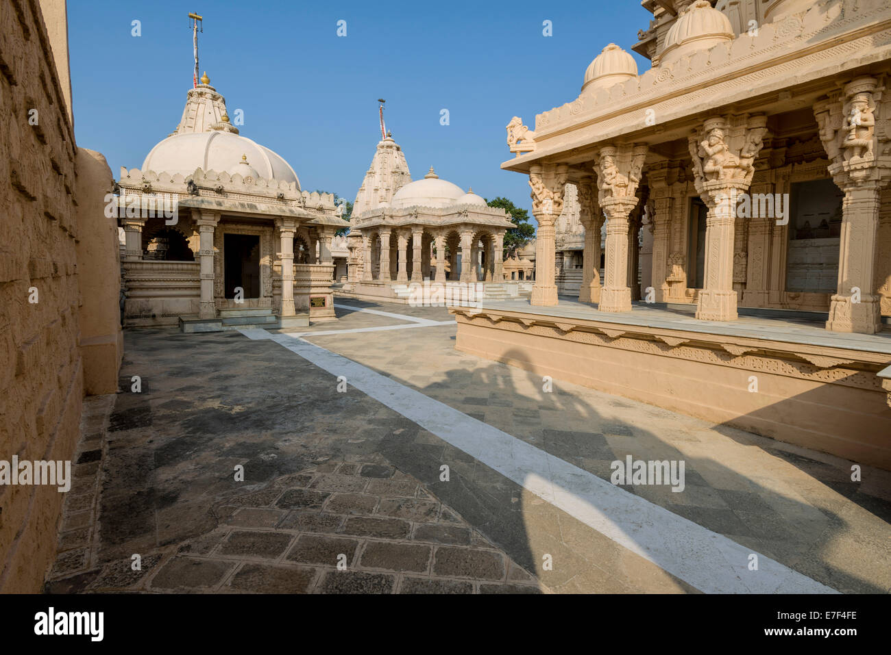 Palitana temples, Mount Shatrunjaya, Palitana, Gujarat, India Stock ...