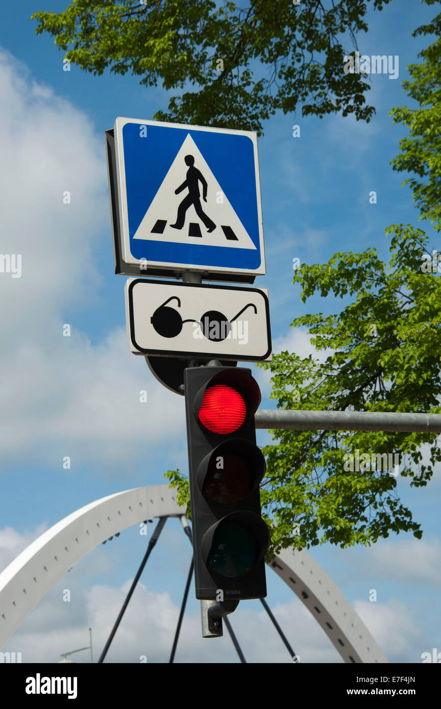Estonia traffic sign hi-res stock photography and images - Alamy