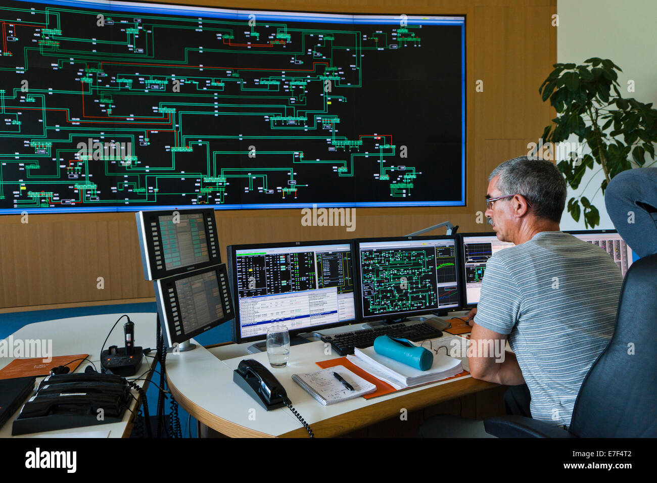 Transmission network operator hi-res stock photography and images - Alamy
