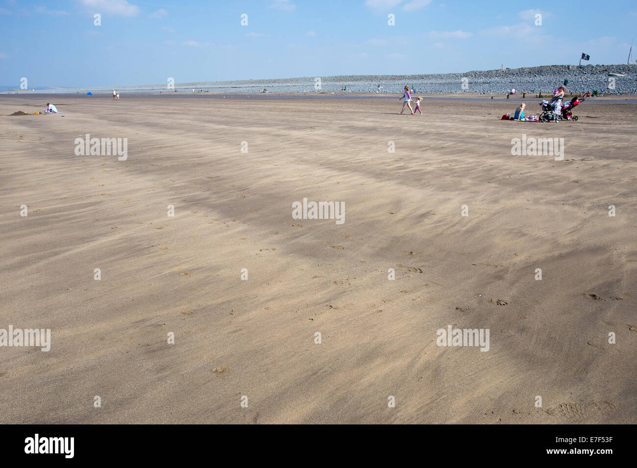 Westward Ho Beach North Devon Stock Photo - Alamy