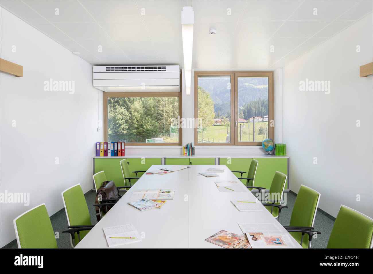 Teacher conference room of an elementary school, Reith im Alpbachtal ...