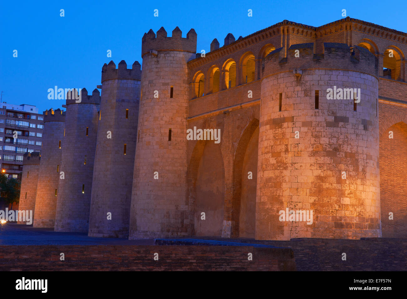 Aljaferia Palace, Zaragoza, Aragón, Spain Stock Photo - Alamy