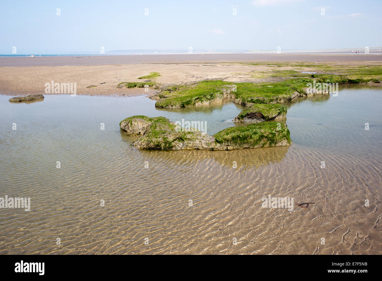 Westward Ho Beach North Devon Stock Photo - Alamy