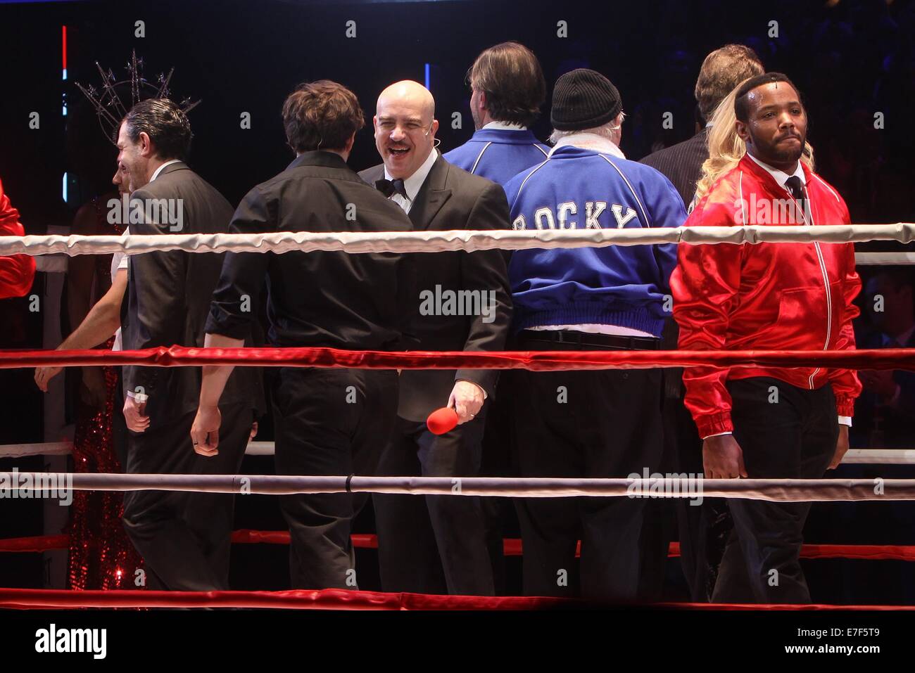 Opening Night of Broadway's Rocky at the Winter Garden Theatre ...