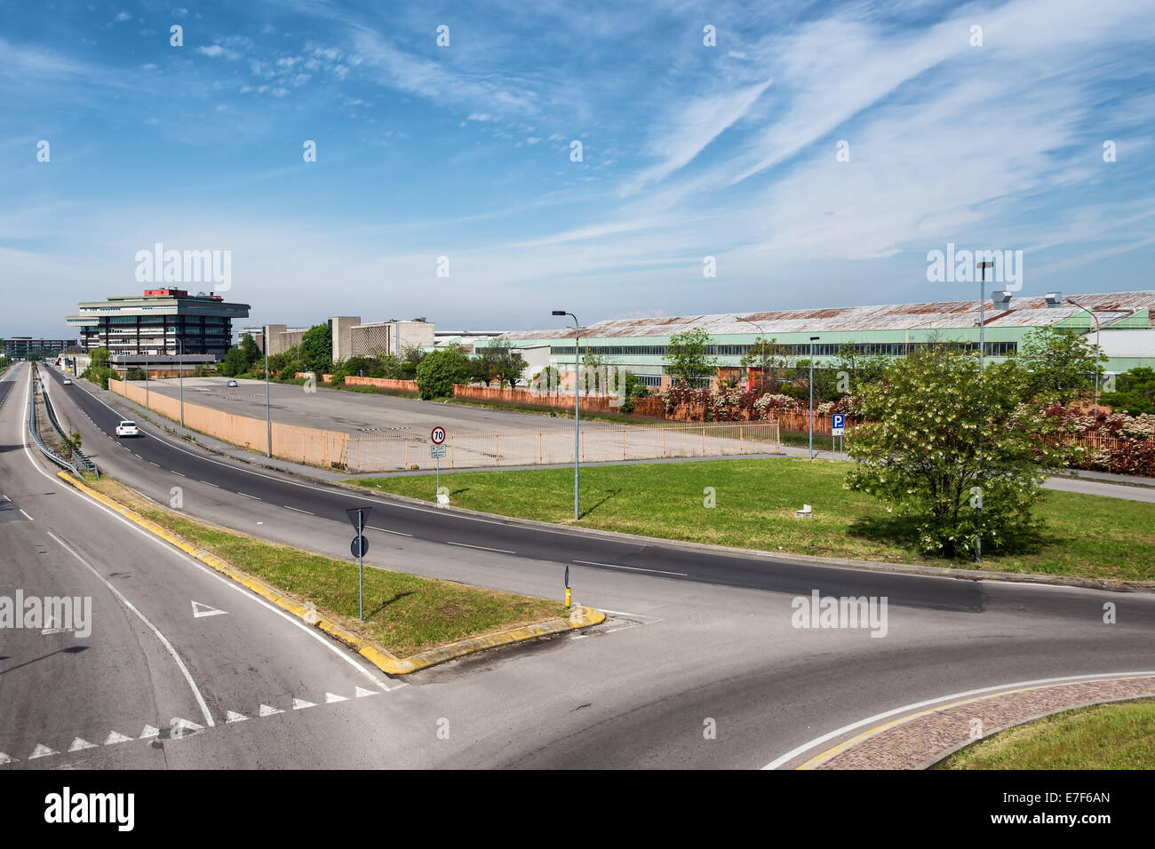 The Arese Alfa Romeo production area conversion in preparation of Milan ...
