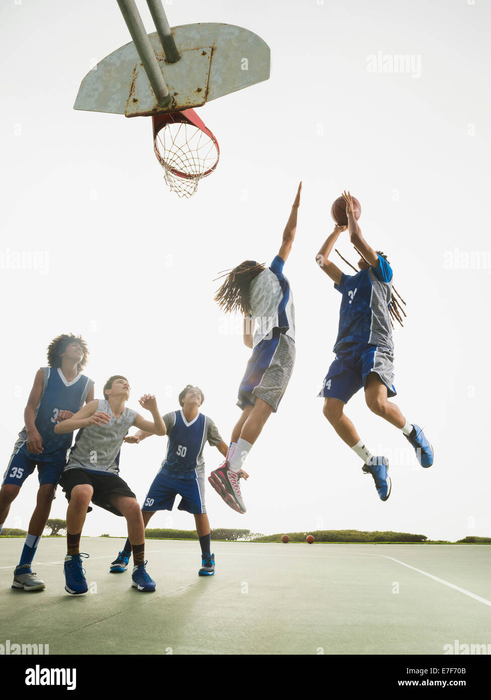 Beach basketball court hi-res stock photography and images - Alamy