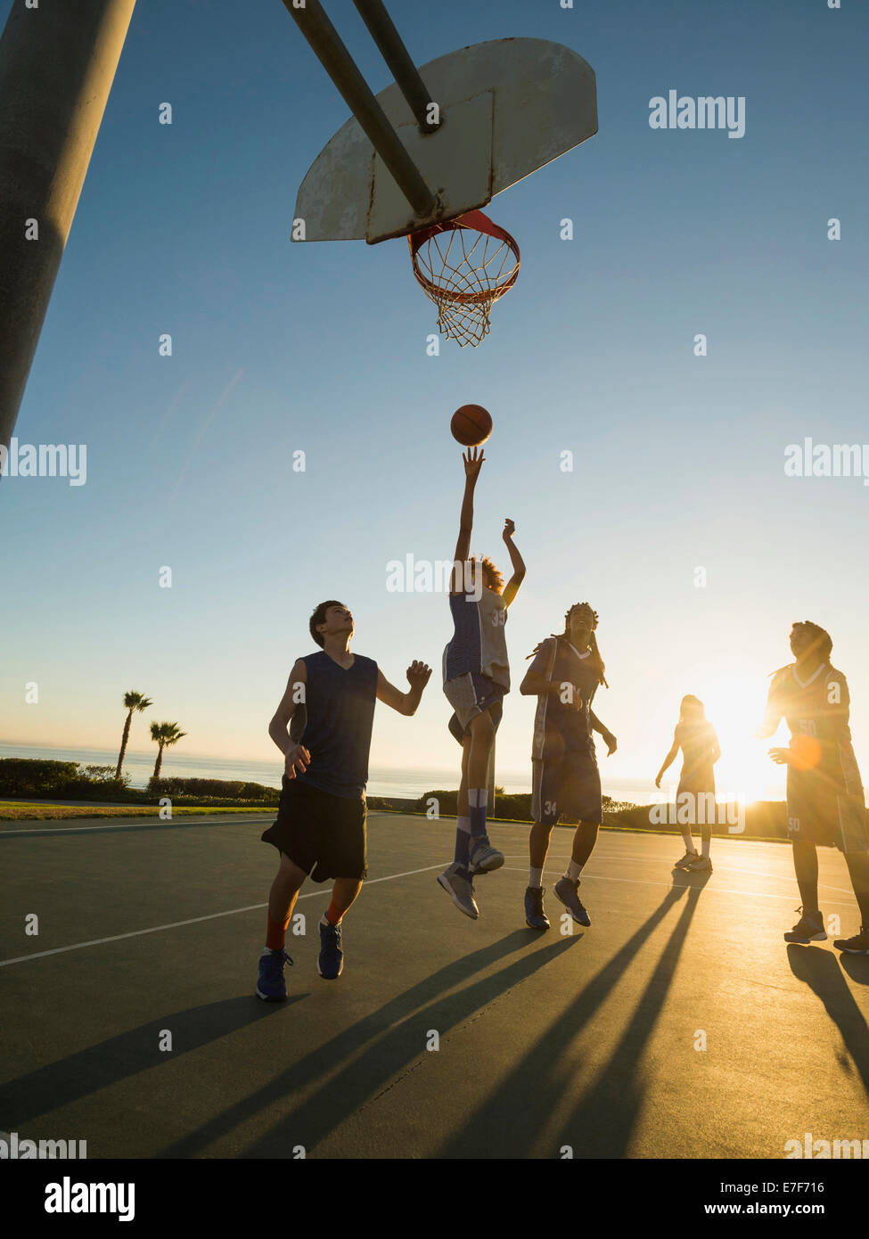 Basketball Court High Resolution Stock Photography and Images - Alamy