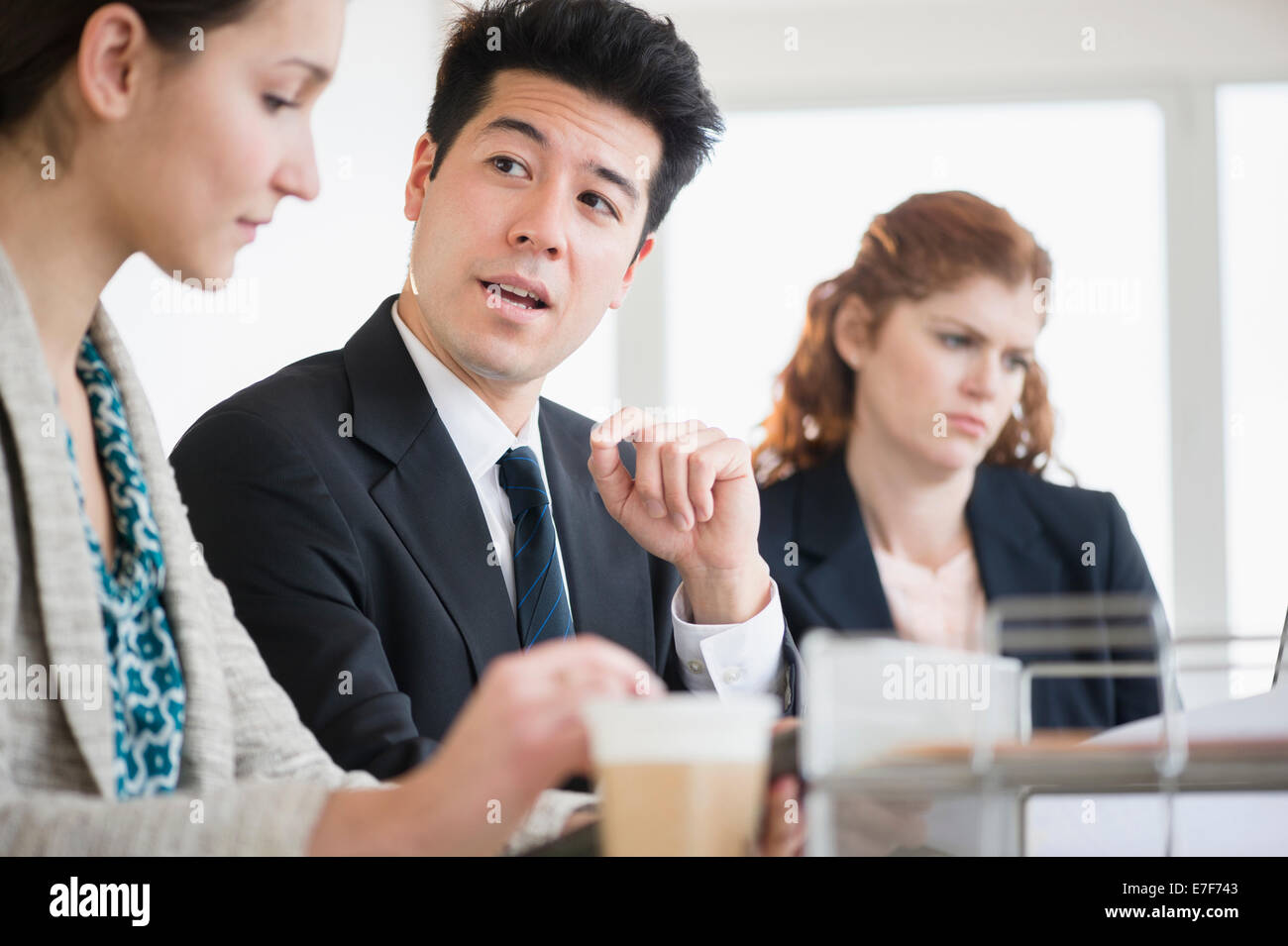 Low angle front view business hi-res stock photography and images - Alamy