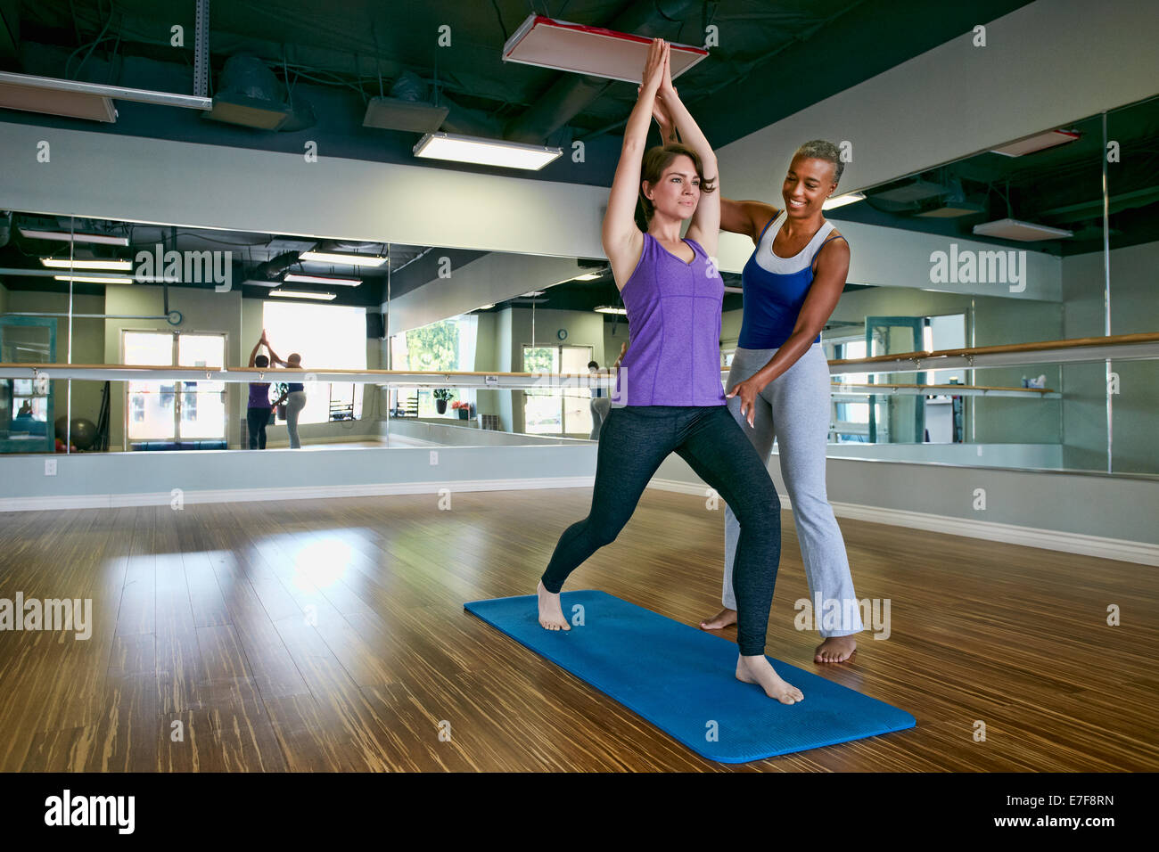 Yoga Instructor Touch