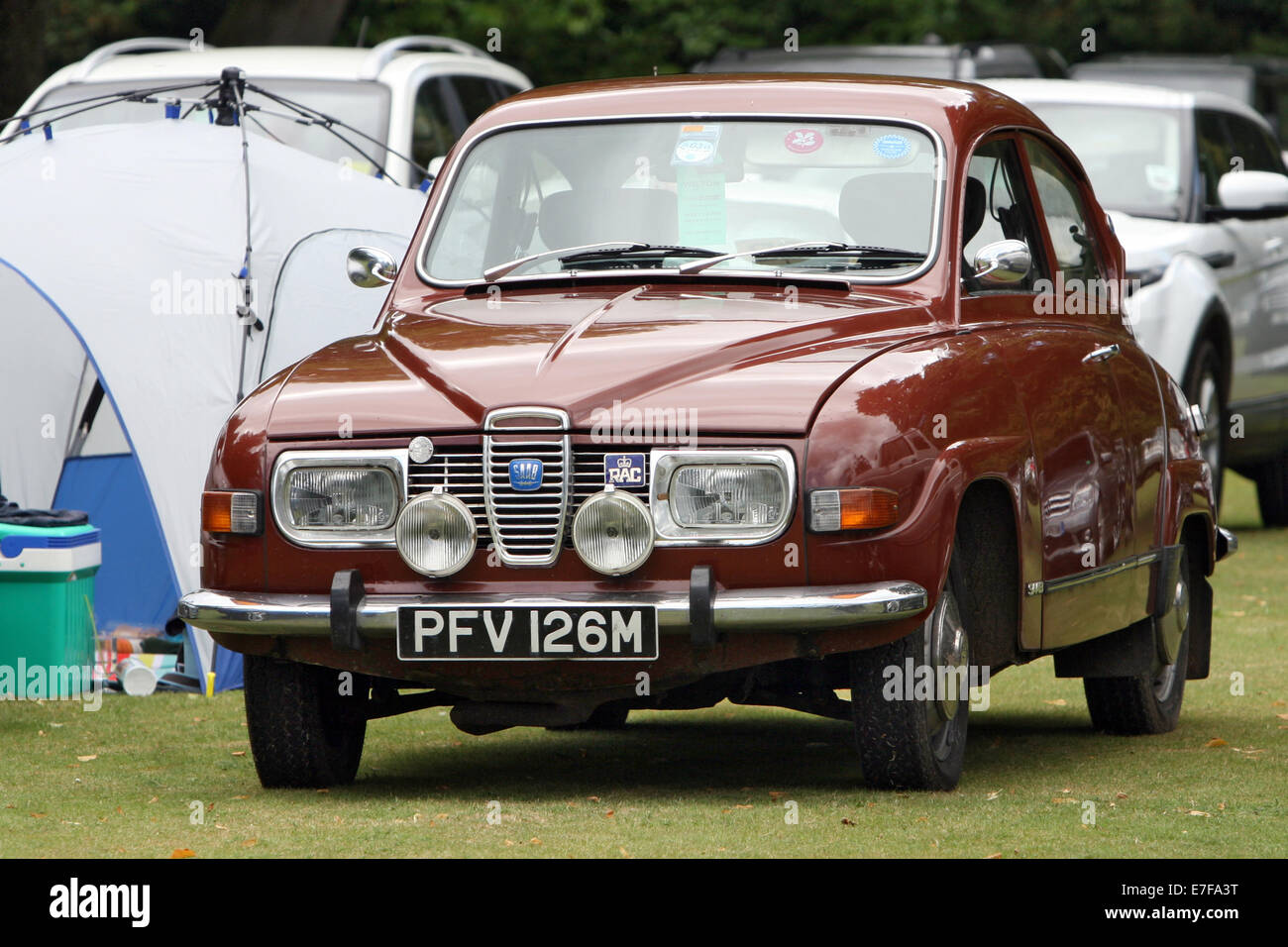 Saab 96 saloon hi-res stock photography and images - Alamy