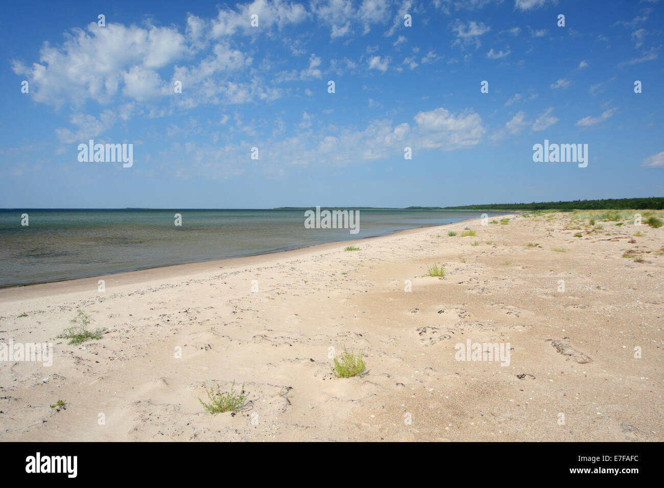 Singing sand at Luidja beach, Hiiumaa island, Estonia Stock Photo - Alamy