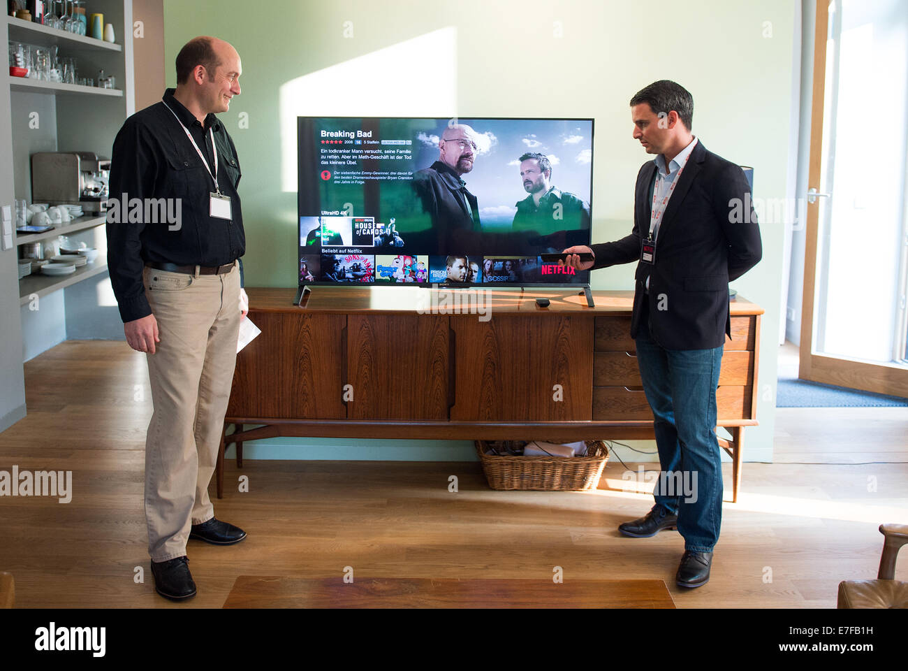 Berlin, Germany. 16th Sep, 2014. Director Device Certification of ...