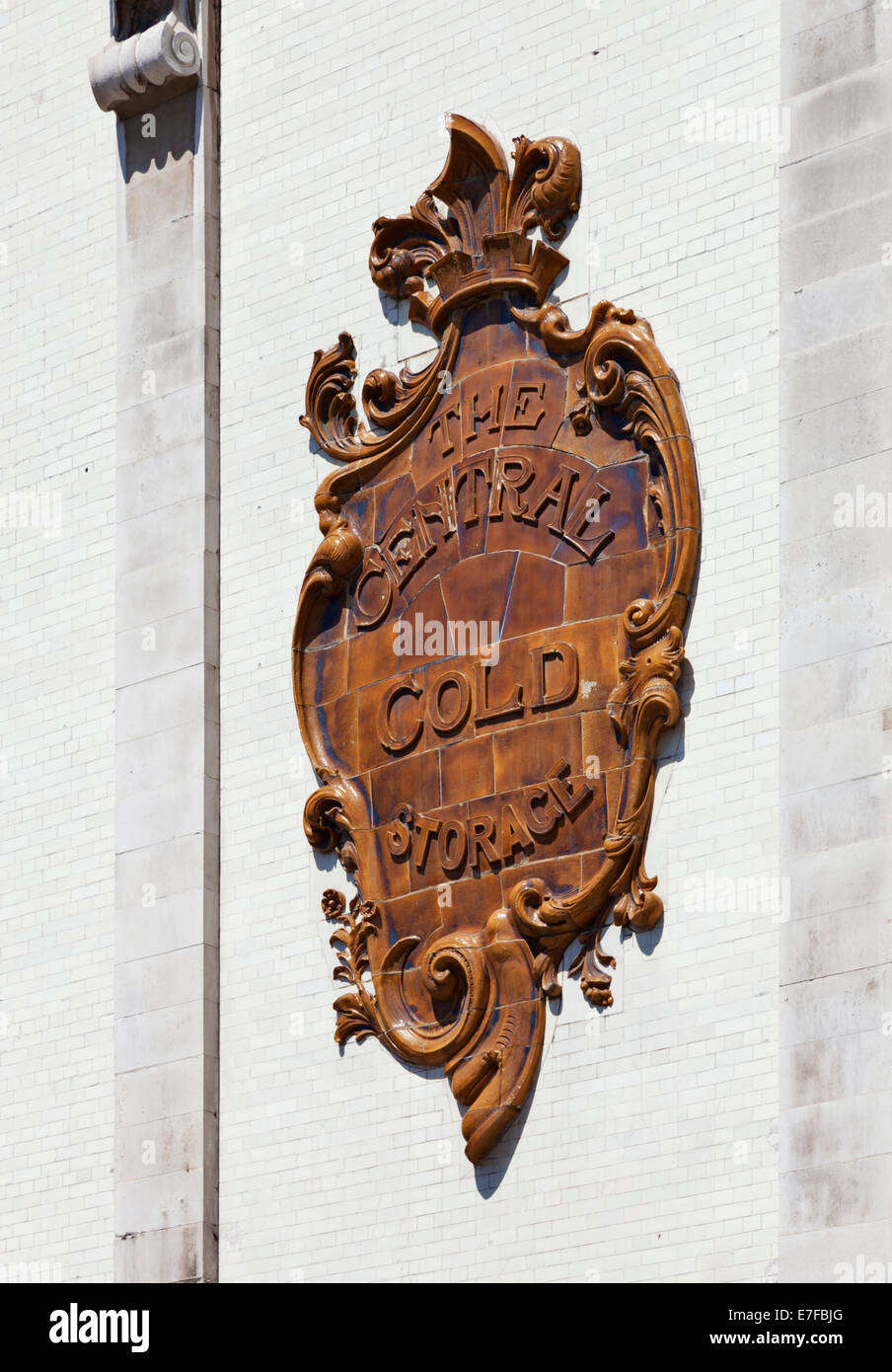 The Central Cold Storage London Stock Photo - Alamy