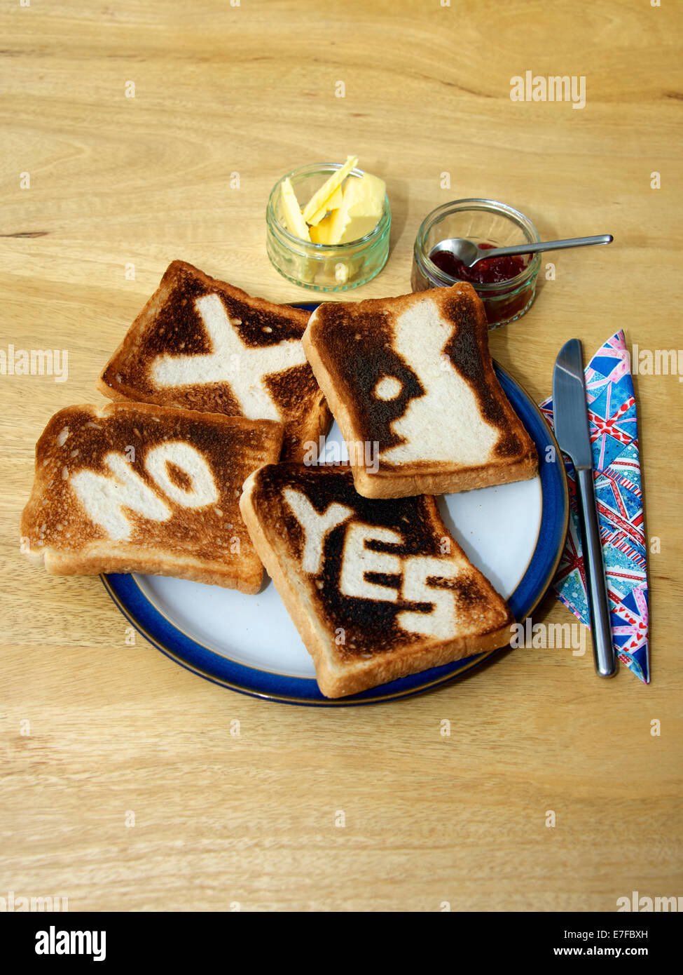 Scotland food map hi-res stock photography and images - Alamy