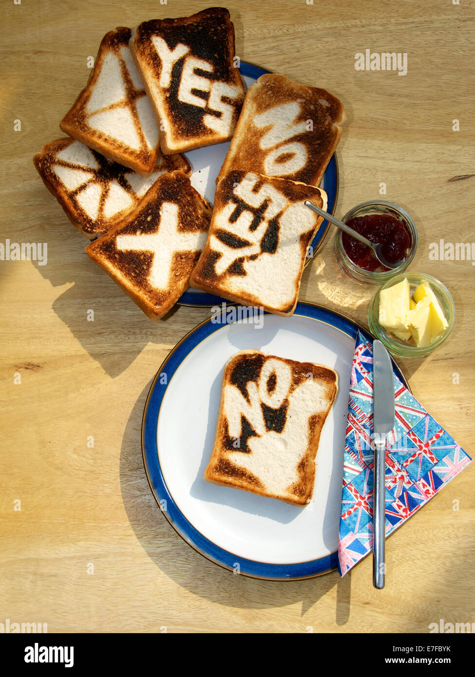 Scotland food map hi-res stock photography and images - Alamy