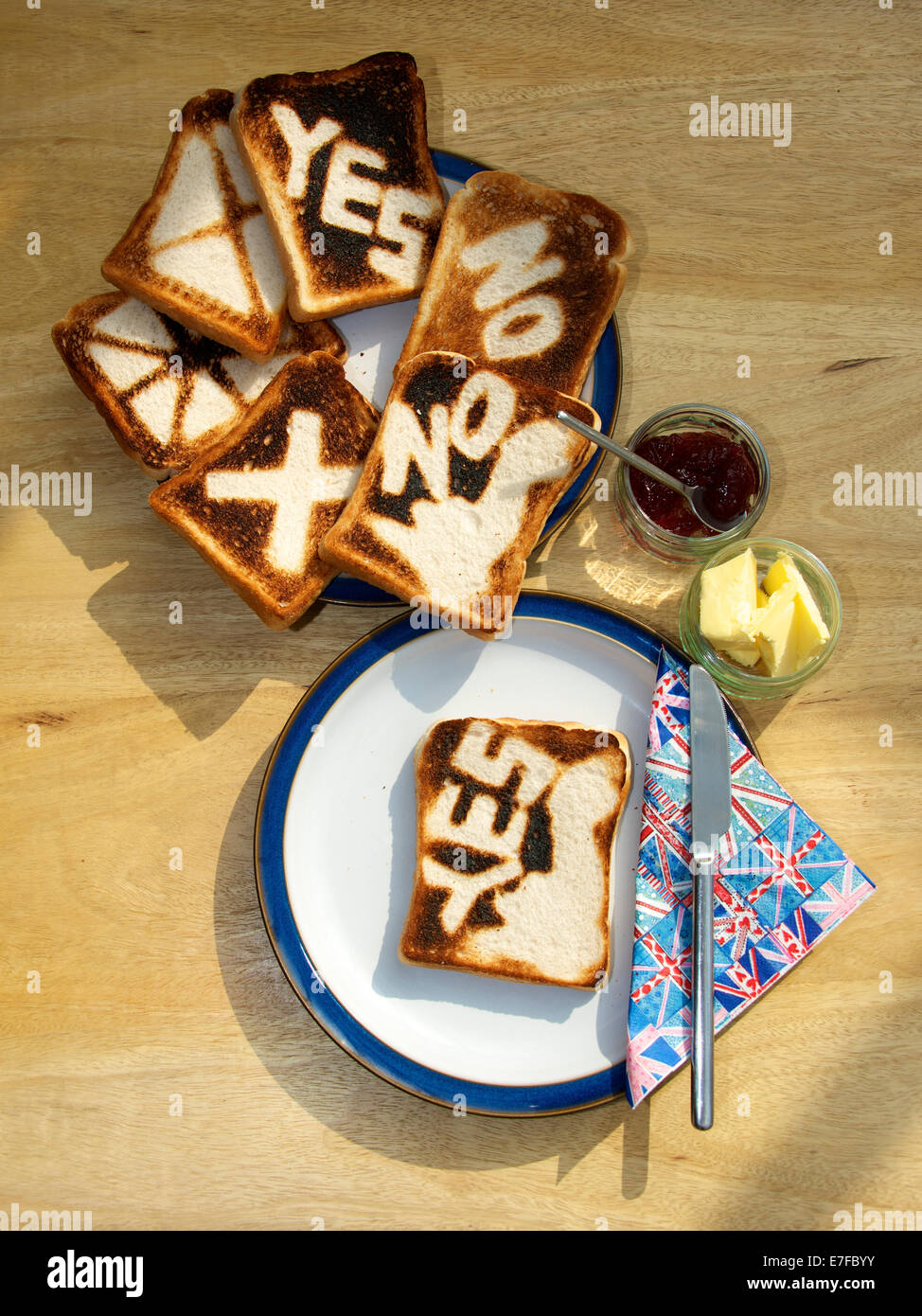 Scotland food map hi-res stock photography and images - Alamy