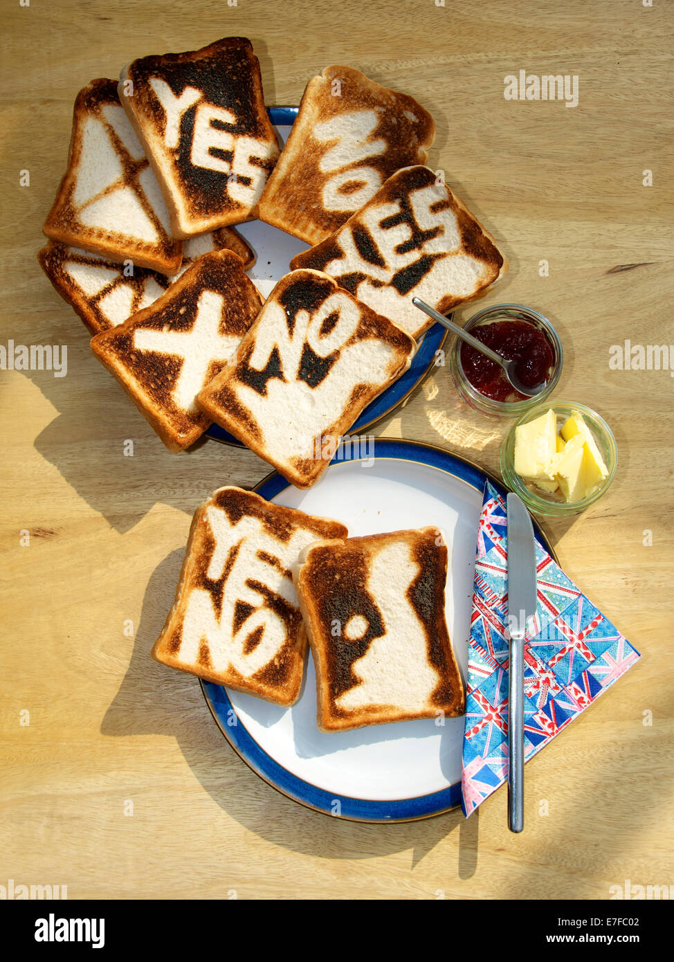 Scotland food map hi-res stock photography and images - Alamy