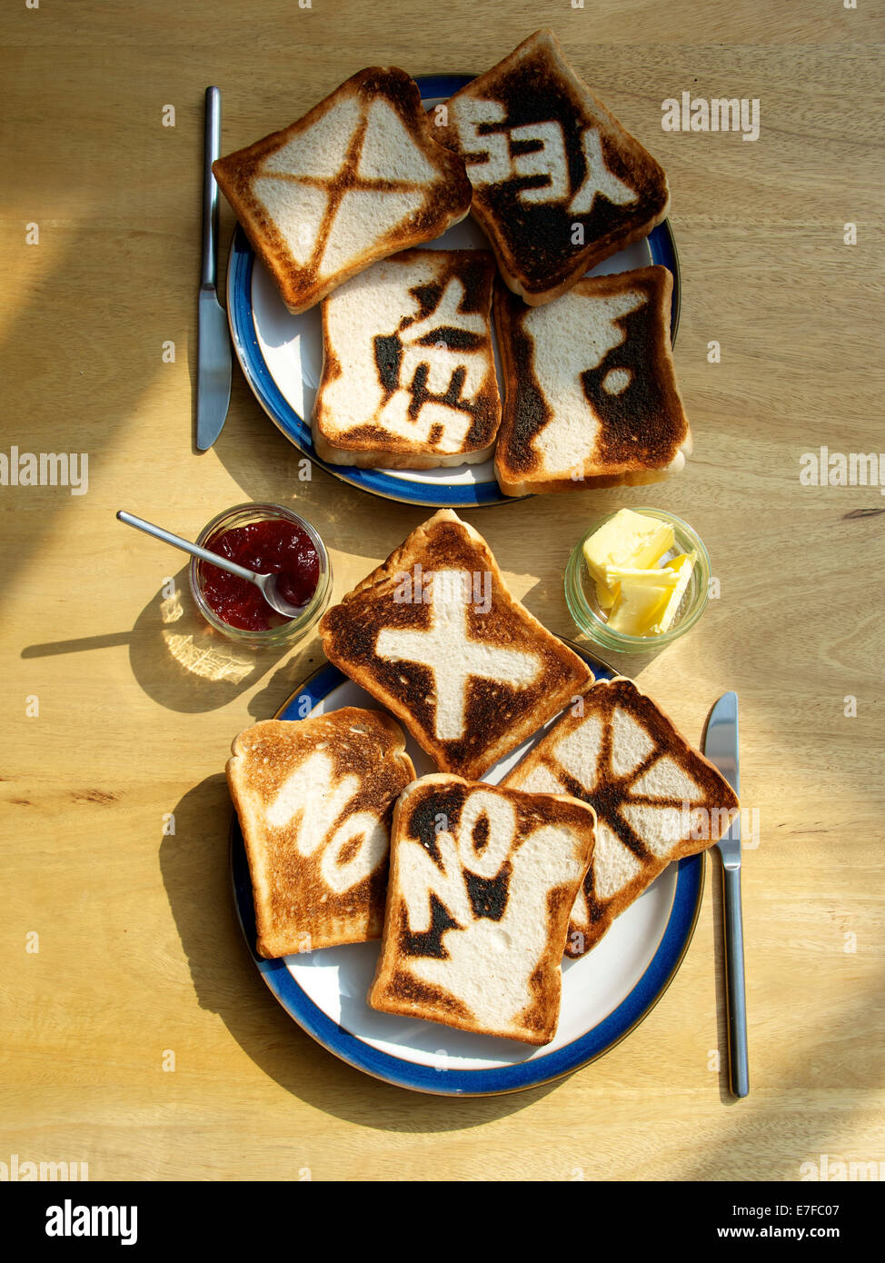 Scotland food map hi-res stock photography and images - Alamy