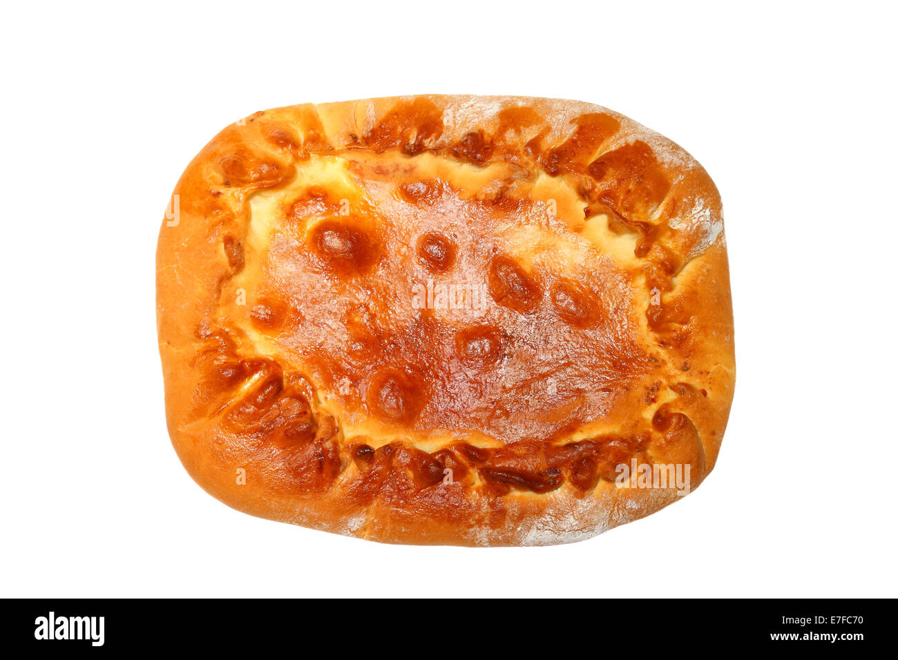 Pie isolated on white background Stock Photo - Alamy