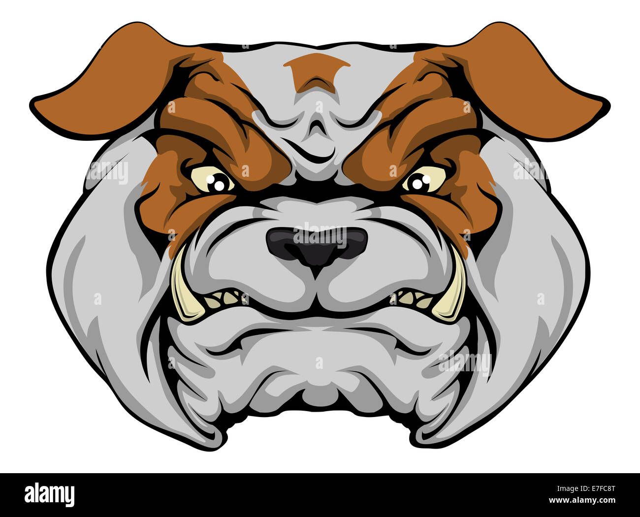 Mean Looking Bulldogs