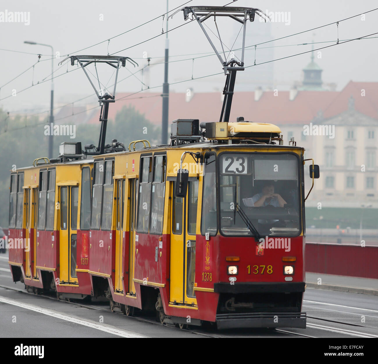 Warsaw tram hi-res stock photography and images - Alamy