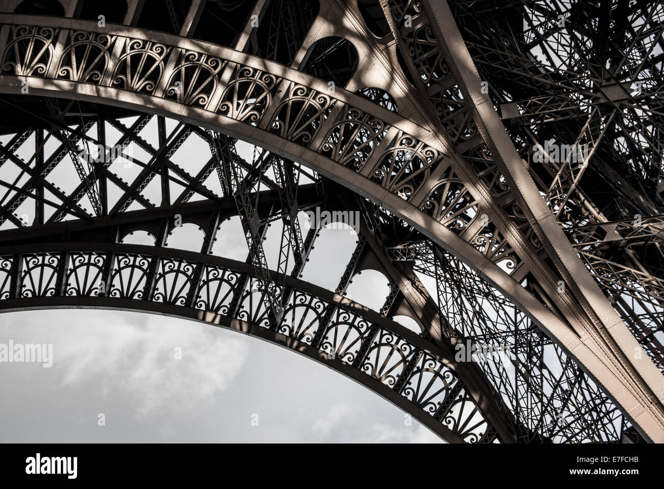 Eiffel Tower detail Stock Photo - Alamy
