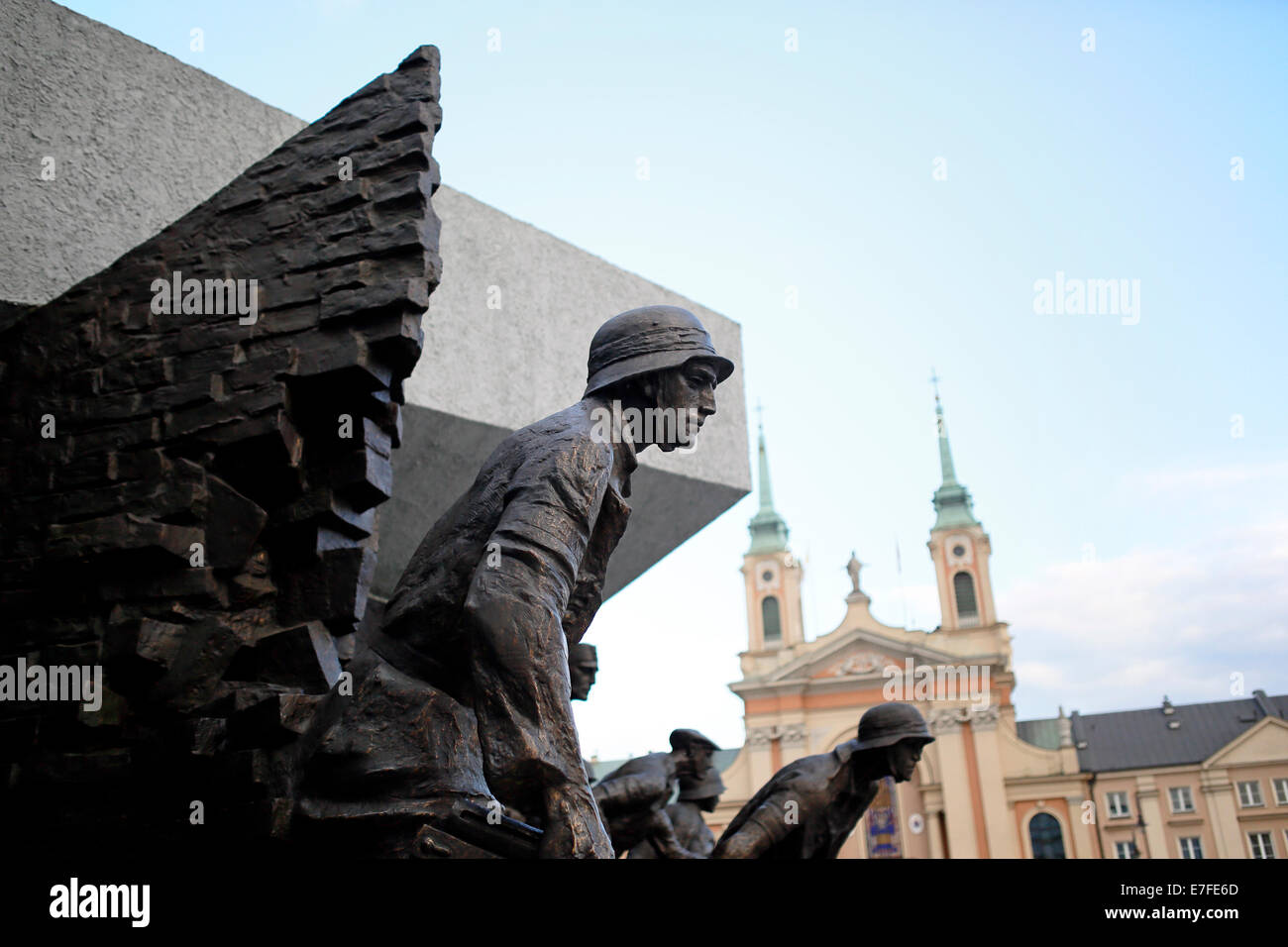 Warsaw Uprising Memorial Stock Photo - Alamy