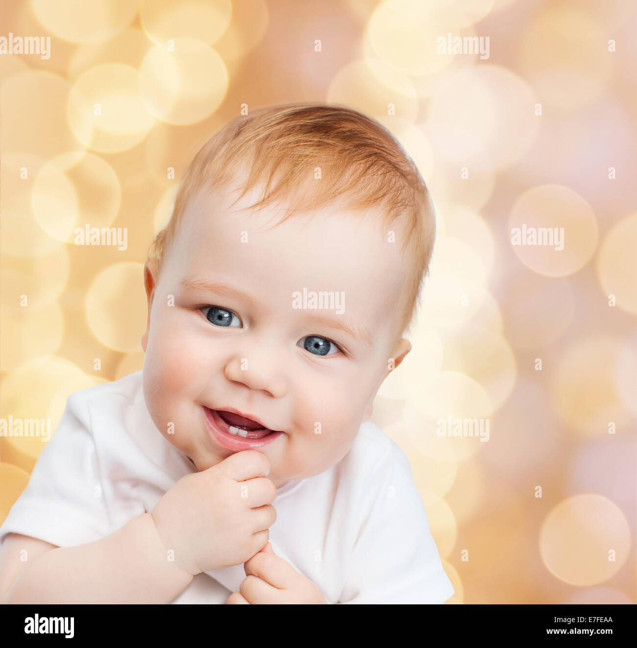 smiling little baby Stock Photo - Alamy