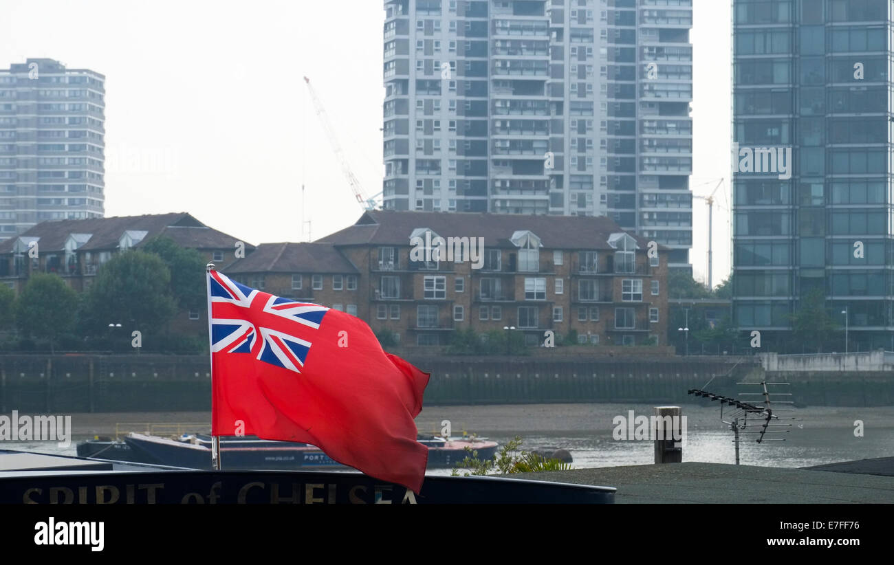 Red ensign union jack hi-res stock photography and images - Alamy