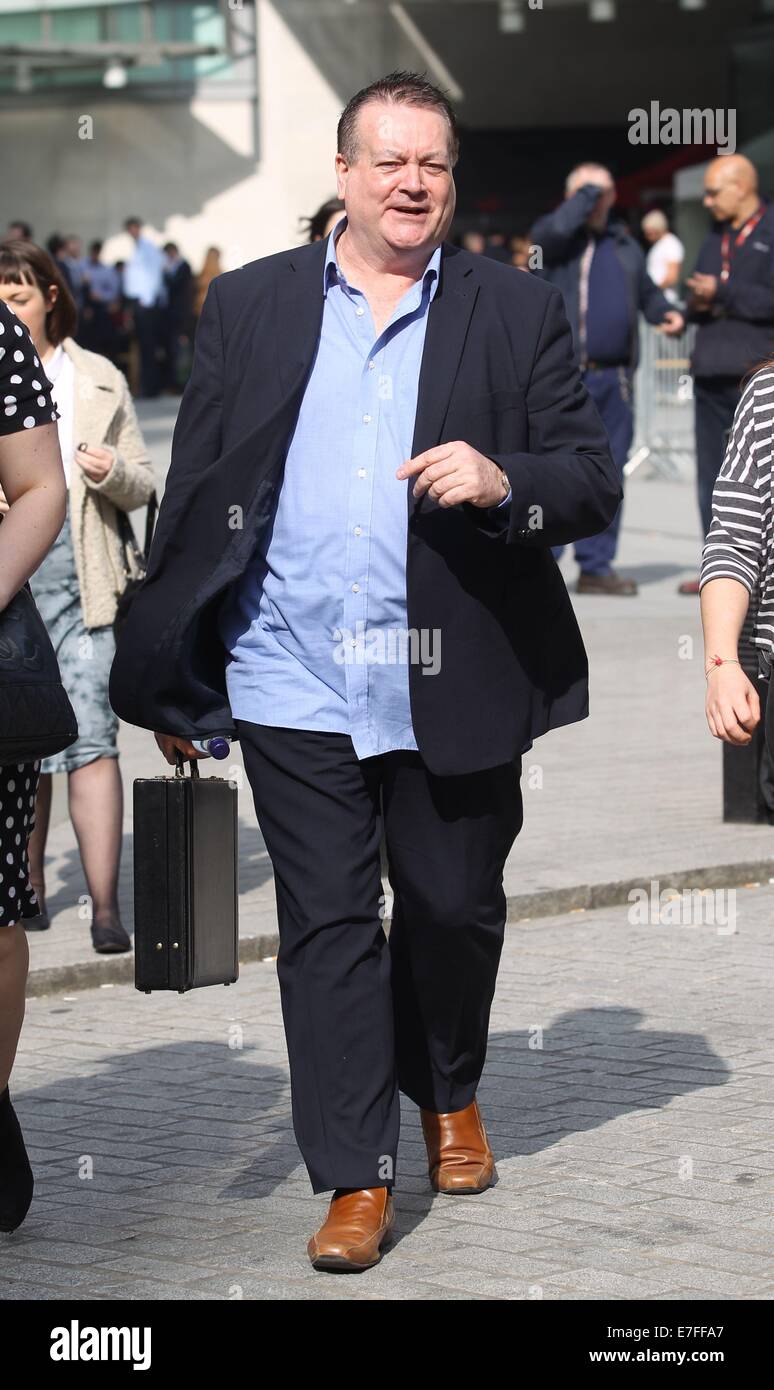 Bobby Crush leaving BBC Broadcasting House Featuring: Bobby Crush Where ...
