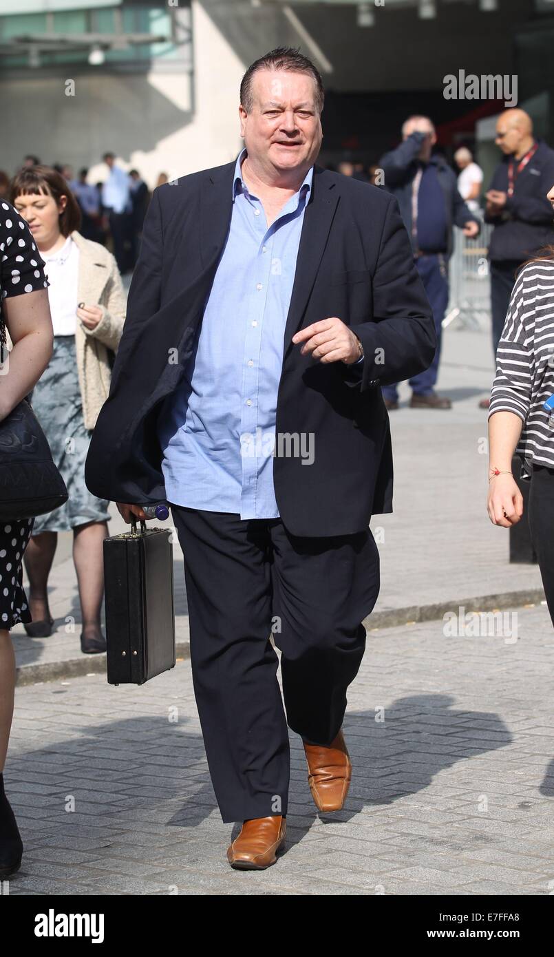 Bobby Crush leaving BBC Broadcasting House Featuring: Bobby Crush Where ...