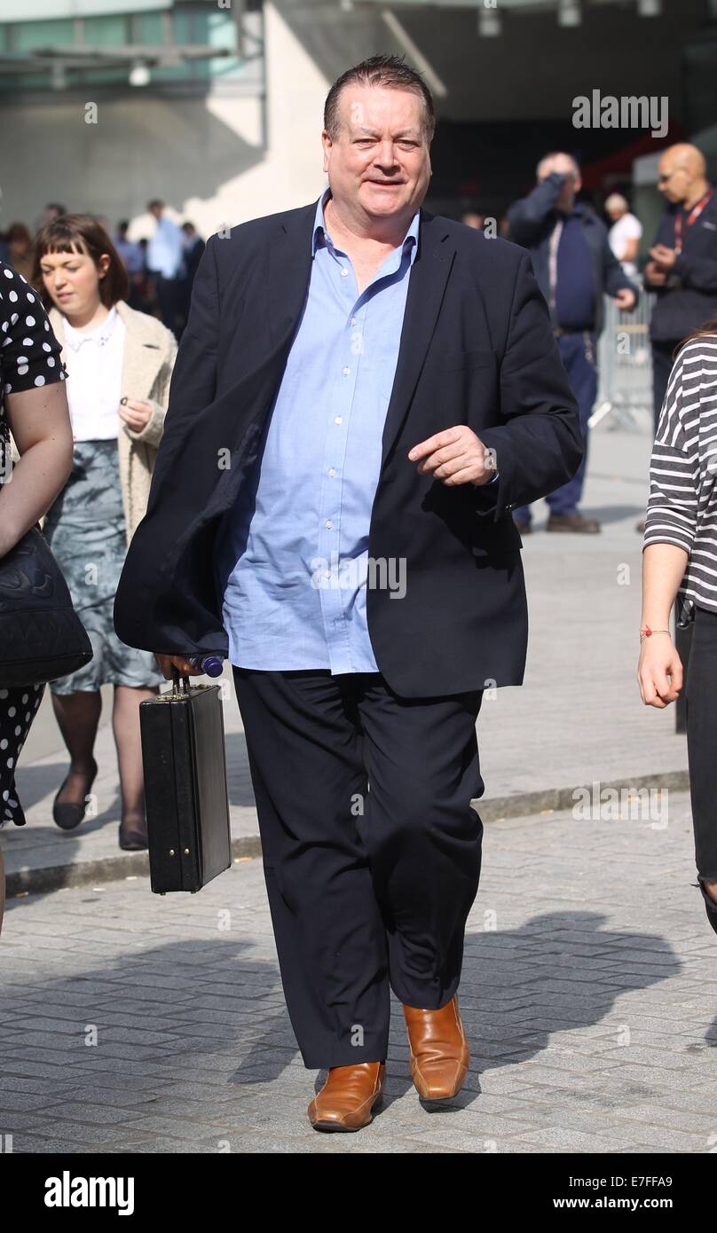 Bobby Crush leaving BBC Broadcasting House Featuring: Bobby Crush Where ...
