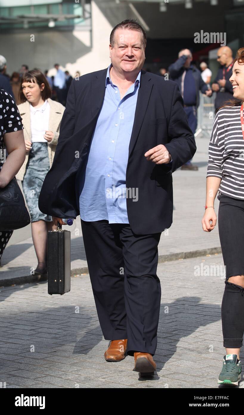 Bobby Crush leaving BBC Broadcasting House Featuring: Bobby Crush Where ...