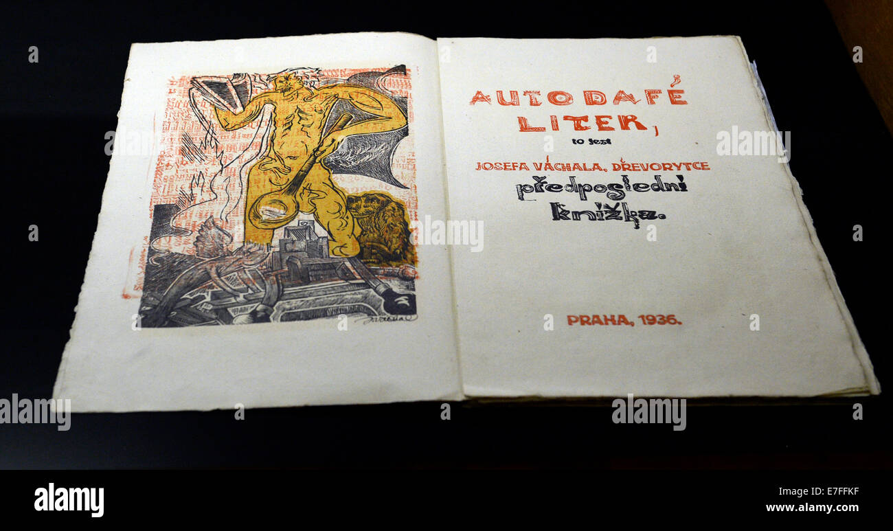 An exhibition of works by graphic artist and writer Josef Vachal: The ...