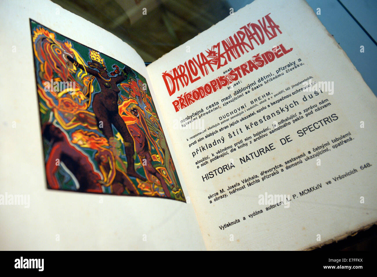 An exhibition of works by graphic artist and writer Josef Vachal: The ...