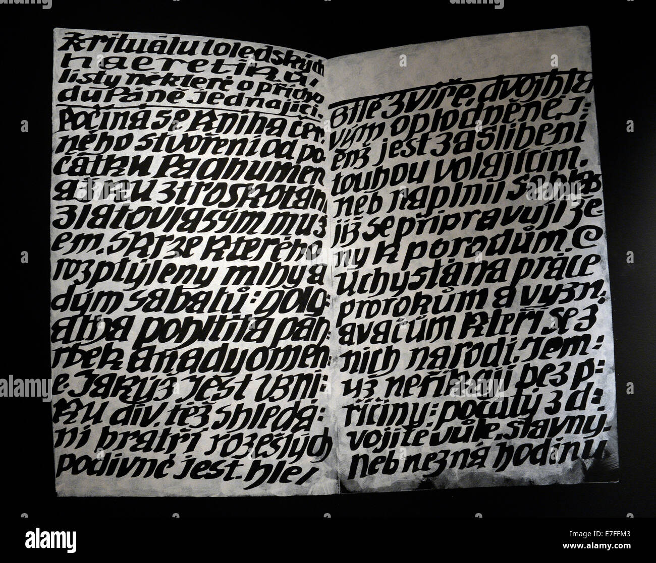 An exhibition of works by graphic artist and writer Josef Vachal: The ...