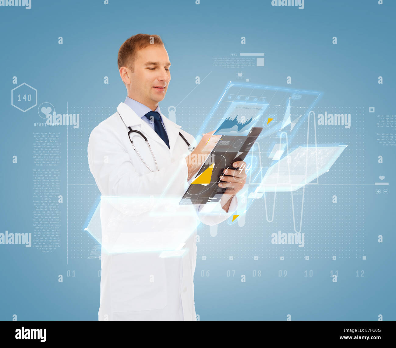 Doctor clipboard chart hi-res stock photography and images - Alamy