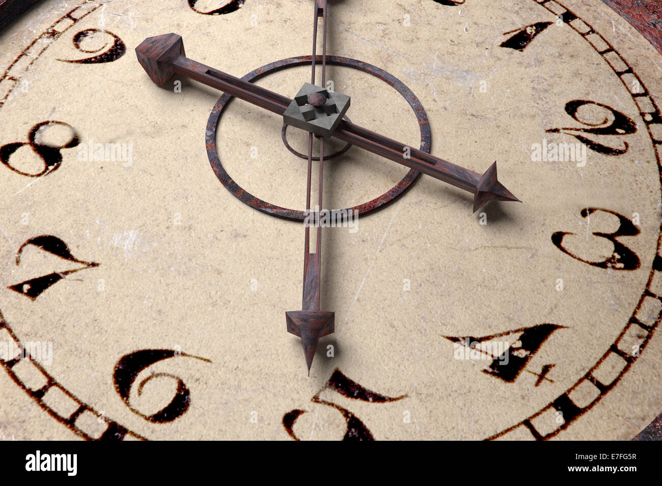 Strange clock hi-res stock photography and images - Alamy