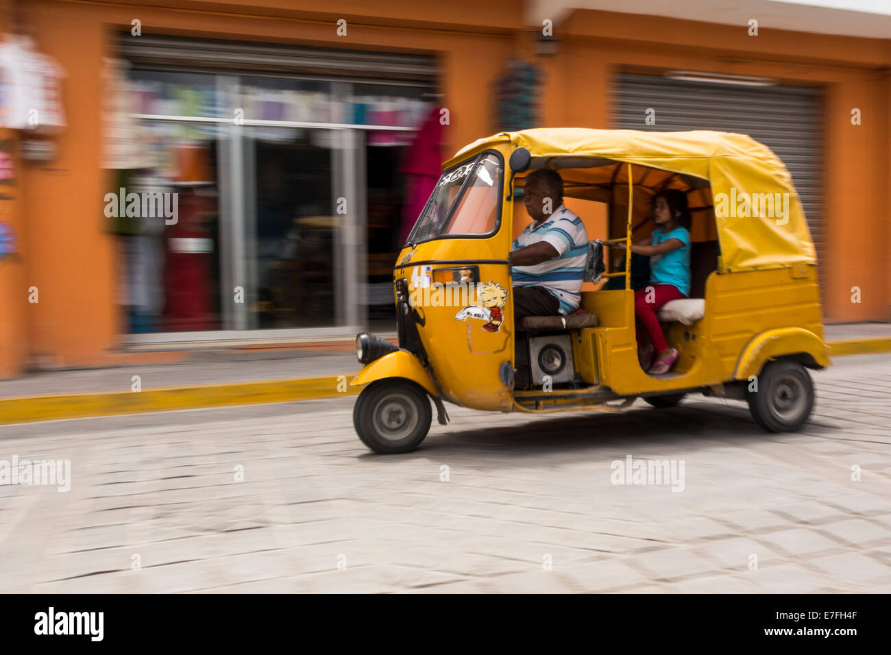 Yellow tuk tuk hi-res stock photography and images - Alamy